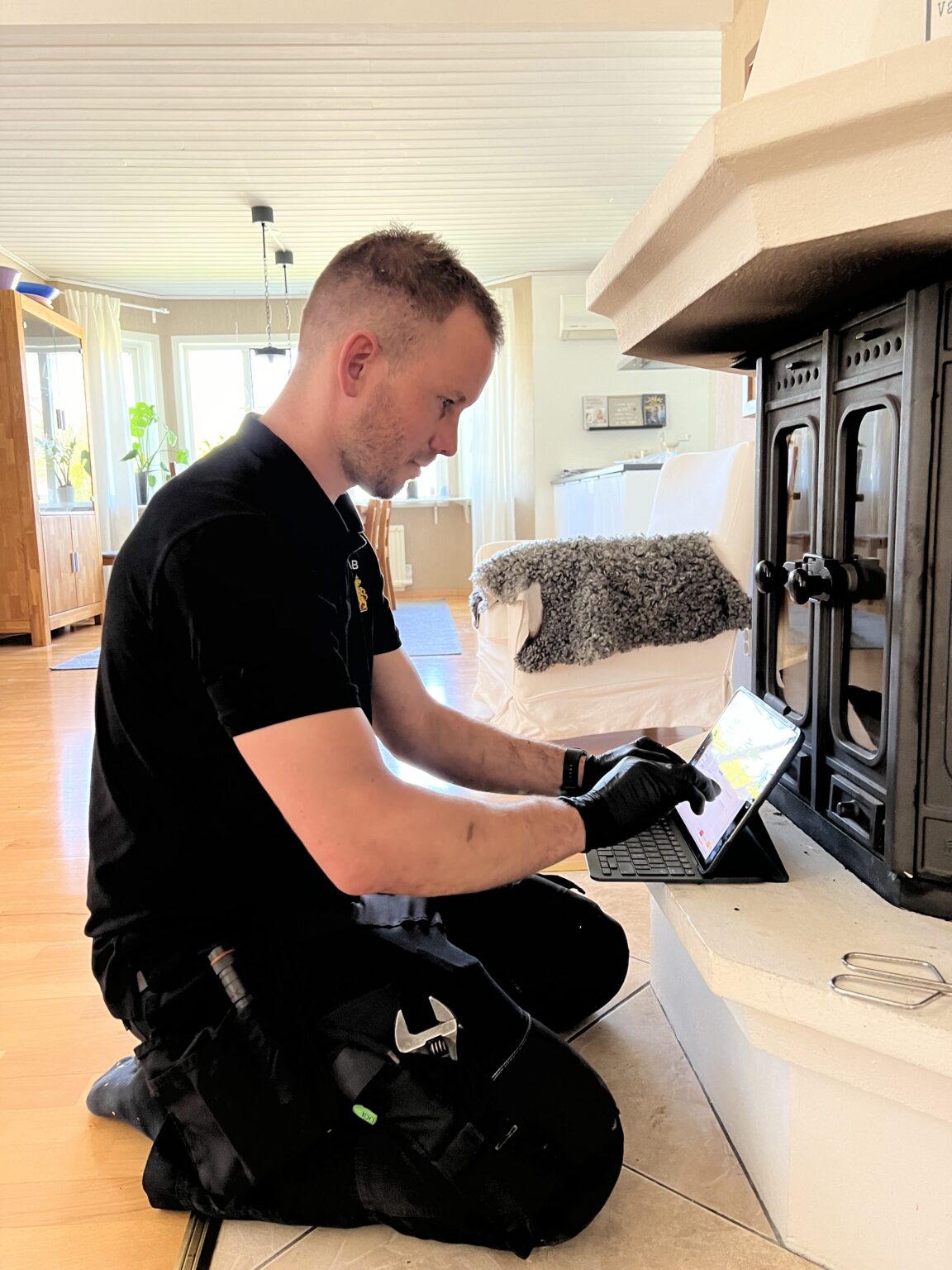 Besiktning av eldstäder - SIMAB